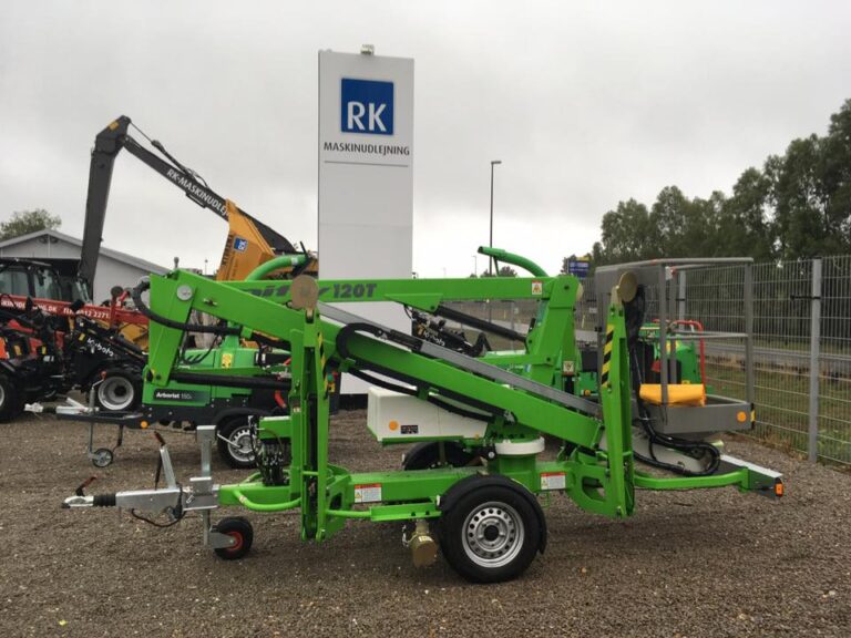 Nifty 120T, 12 m trailerlift – RK Maskinudlejning